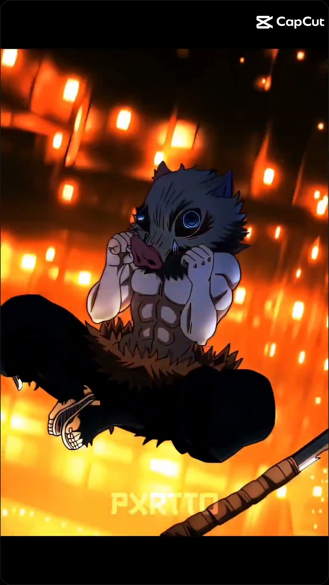inosuke entrando no castelo infinito - YouTube
