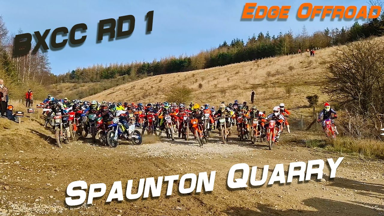 EDGE OFFROAD BXCC RD 1 | SPAUNTON QUARRY | Race Highlights - YouTube