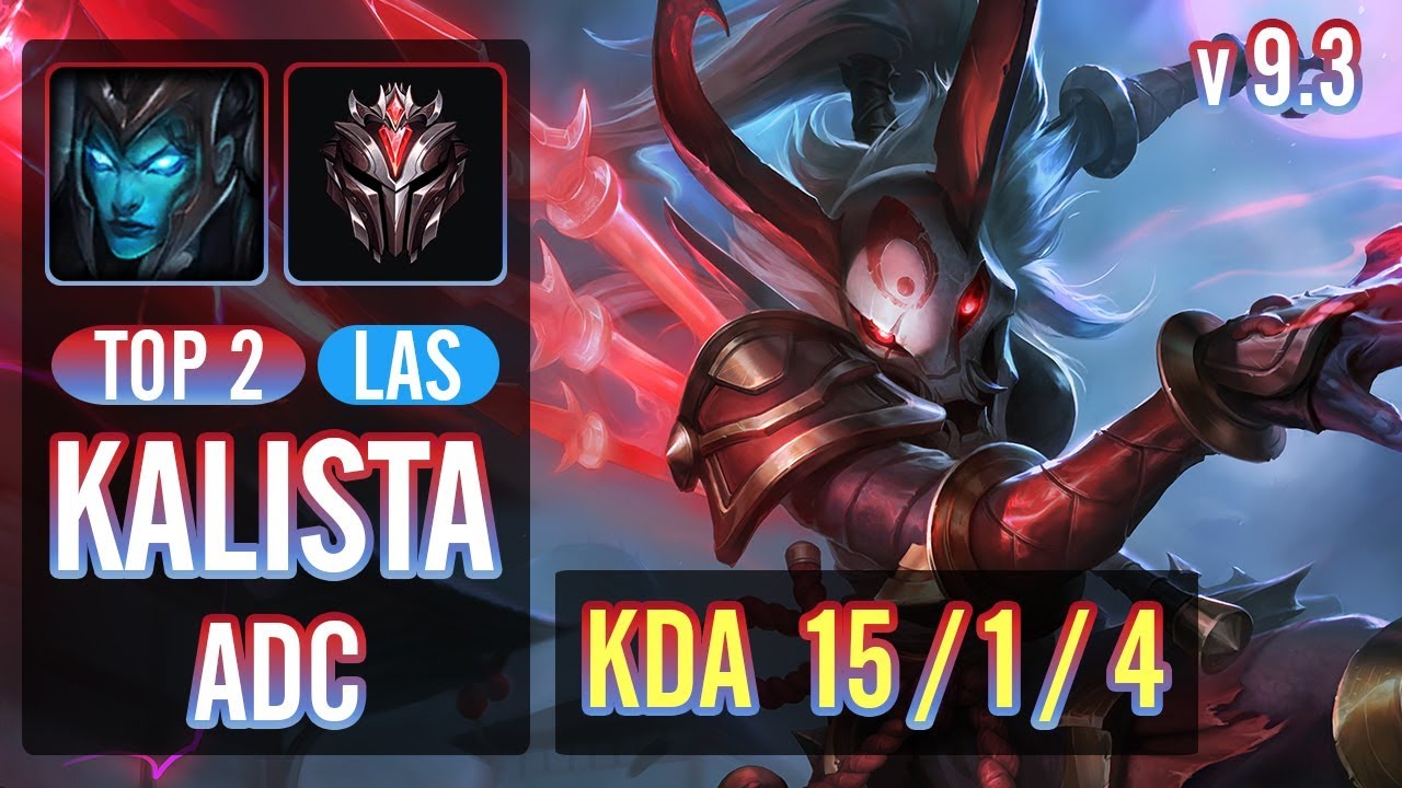 🔥 Kalista ADC - S9 🔥 | Build+Skills+Runes | Gameplay - YouTube
