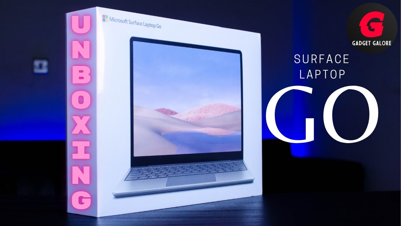 Surface Laptop Go Unboxing And Initial Impressions Youtube