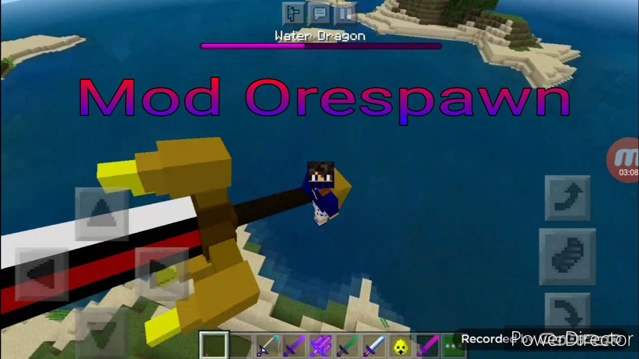 Mod orespawn MCPE download na descrição - YouTube