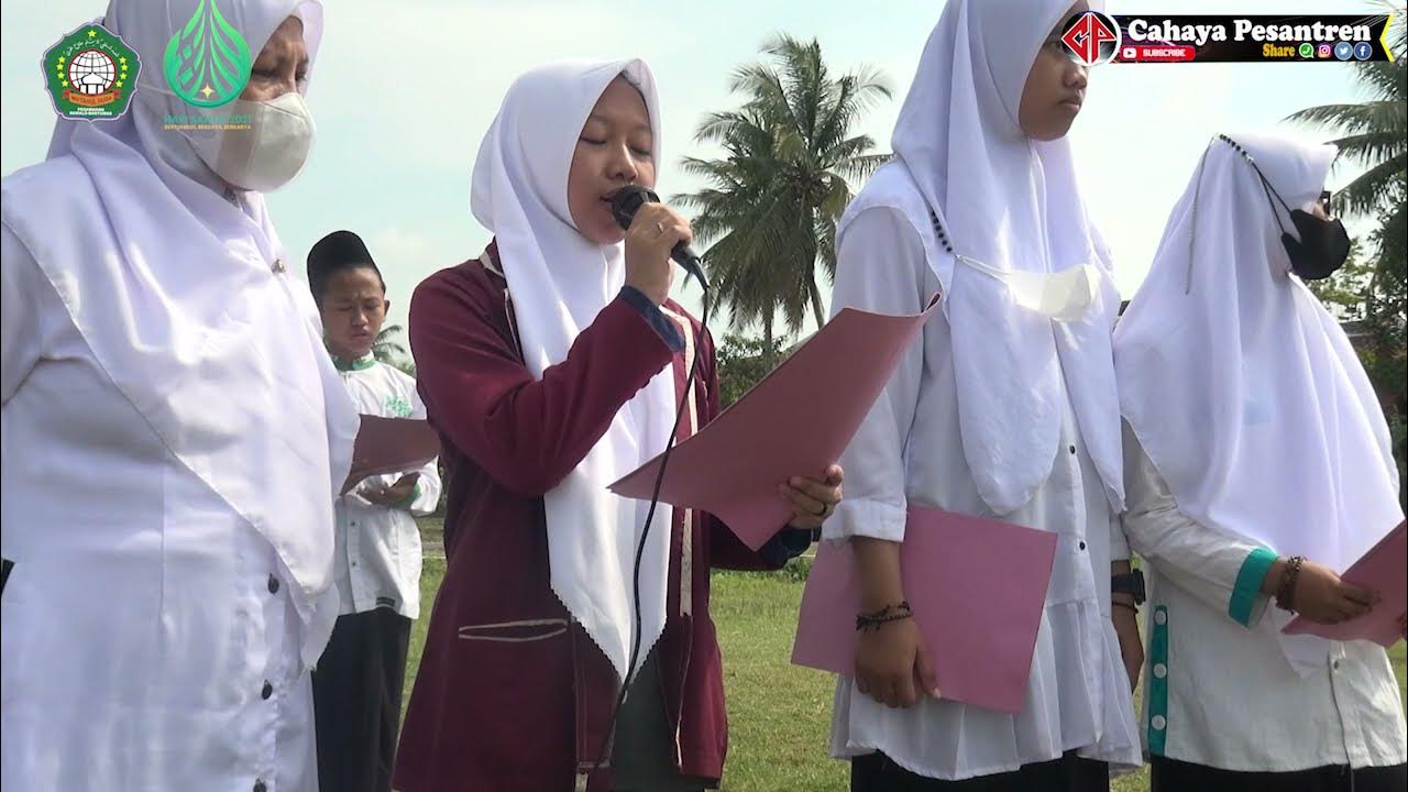 UPACARA HARISANTRI NASIONAL 2021 SANTRI PP MIFTAHUL HUDA PESAWAHAN RAWALO BANYUMAS - YouTube