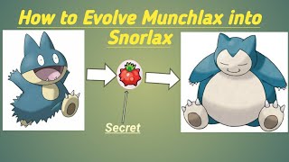 Pokemon Snorlax Evolution