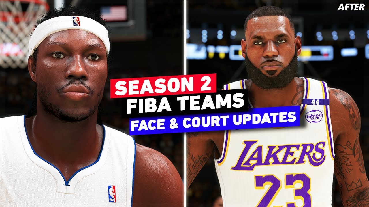 NBA 2K25: Face Scans, FIBA In Play Now, New Shoes & Ben Wallace ...