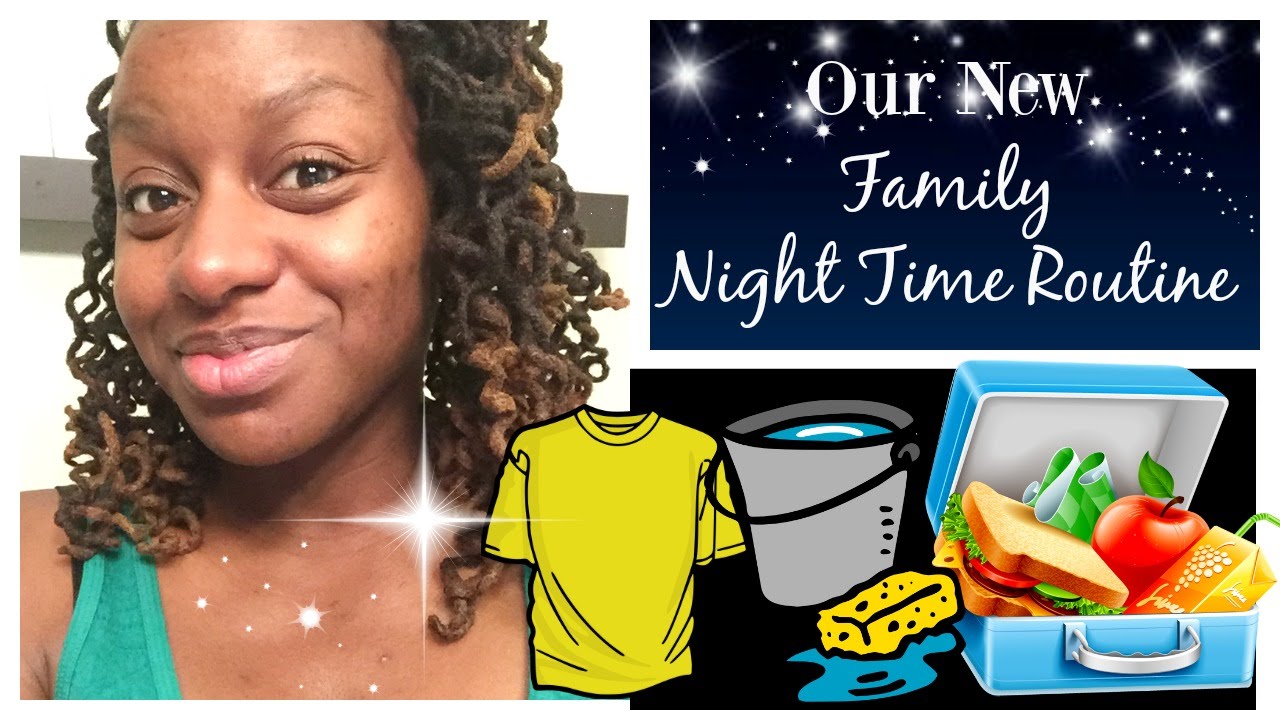 Our New Family Night Time Routine | Vlog Style - YouTube