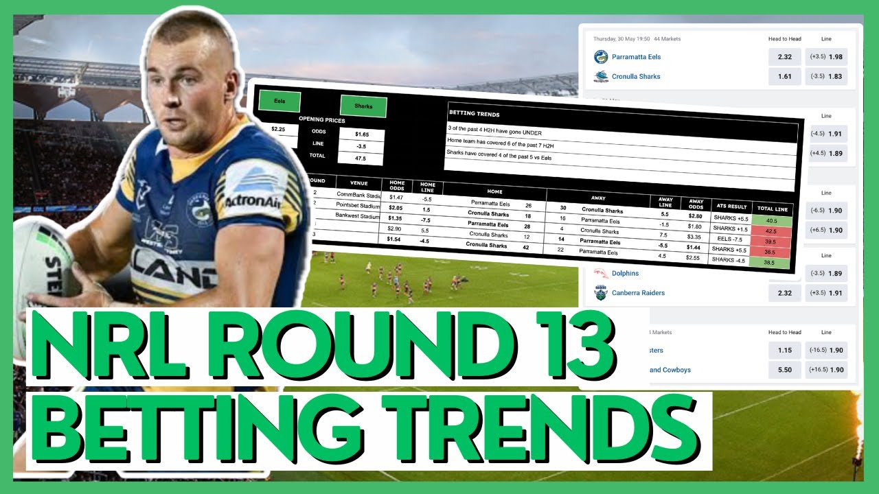 Betting Trends For ALL Matches In Round 13 | Saturday Tips, Stats ...
