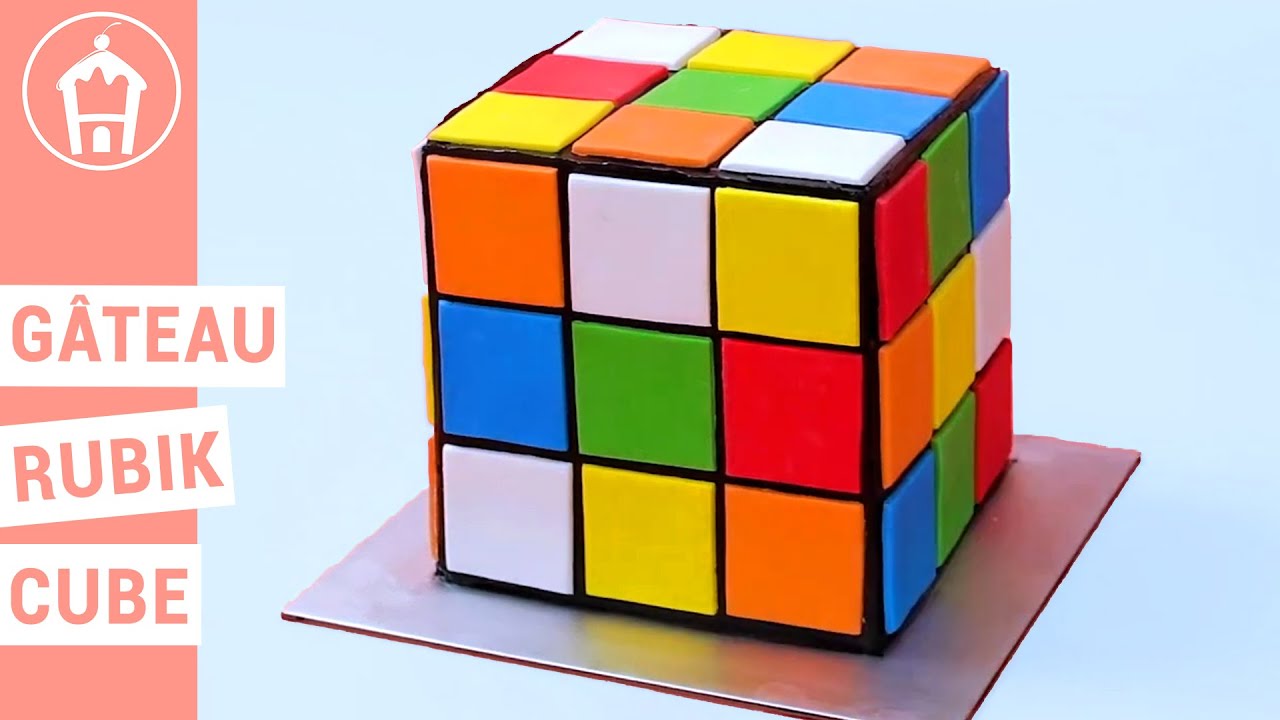 Rubik's Cube Cake - Gâteau Rubik's Cube | Maison Des Desserts - YouTube