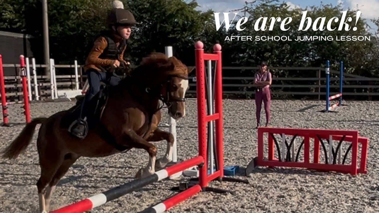 WE HAVE LIFT OFF // AFTER SCHOOL JUMPING LESSON - YouTube