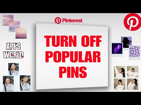 How To Turn Off Popular Pins On Pinterest App - YouTube