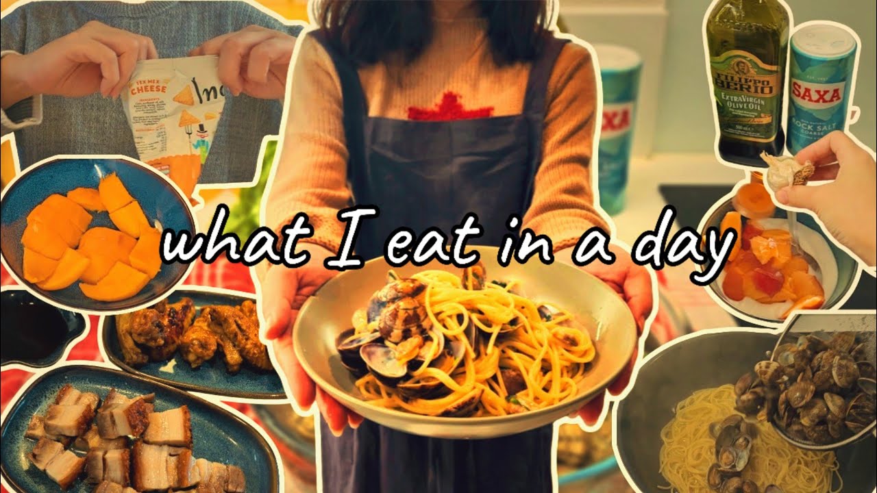 What I Eat in a Day | Cooking Vlog - YouTube
