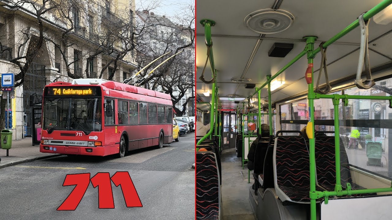 Ikarus 412T - 711 - @74 - YouTube