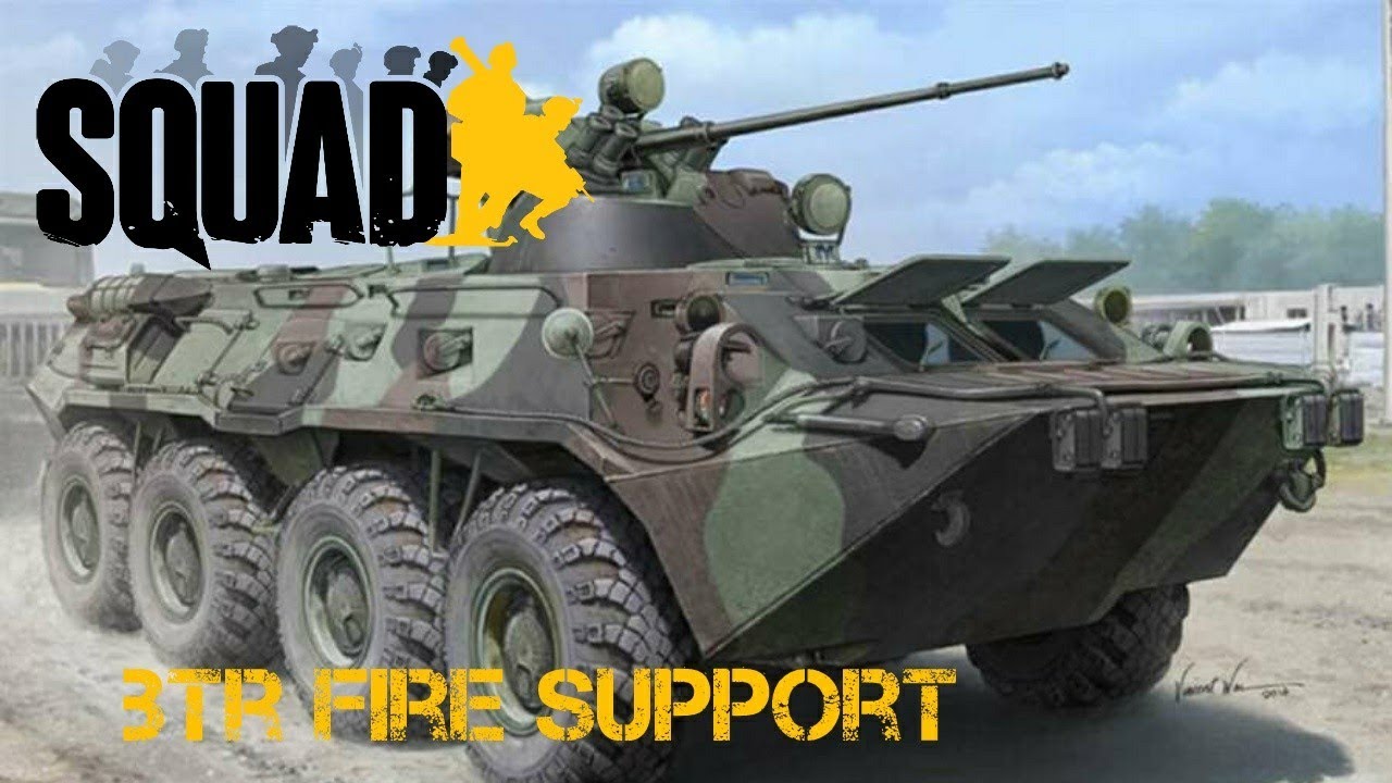 BTR fire support Squad Alpha (full round gameplay) - YouTube
