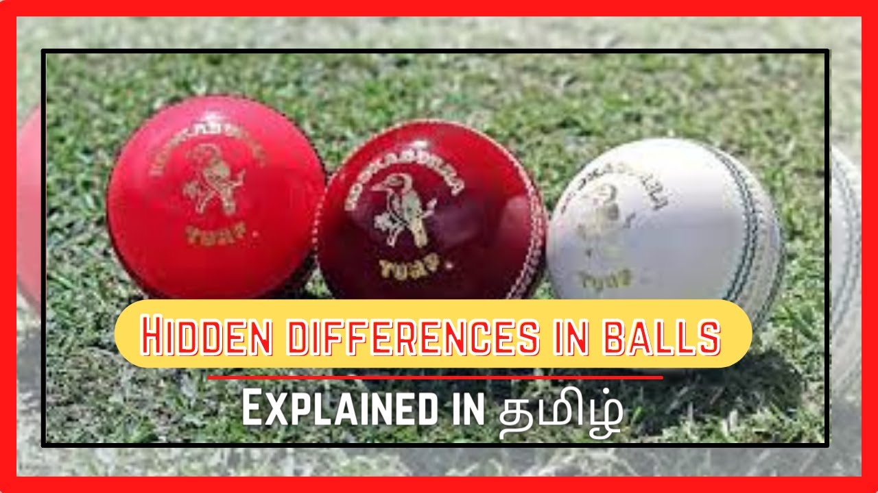 differences between of Red, White, and pink ball explained | cricket ...
