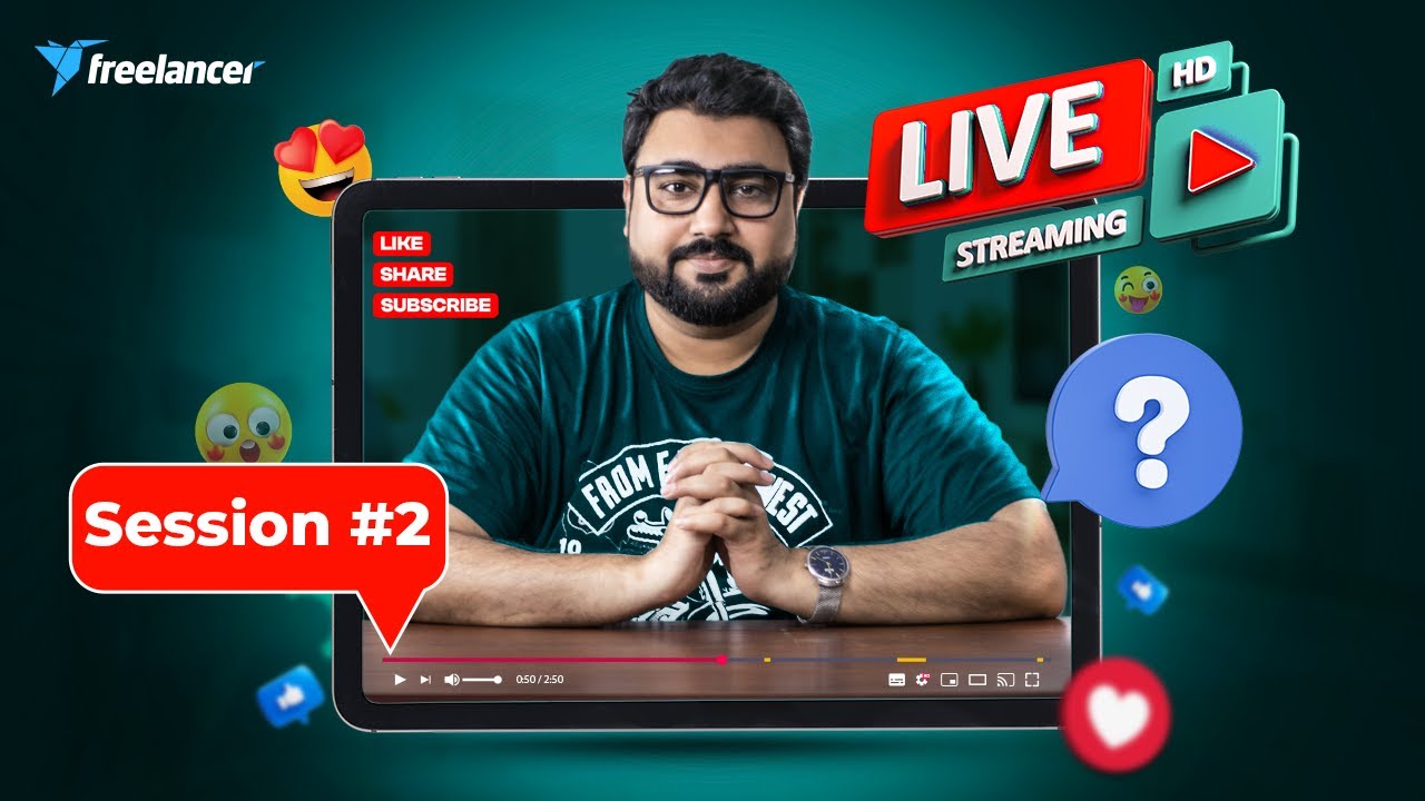 Live Stream Q&A Session #2 (Freelancer.com) - YouTube