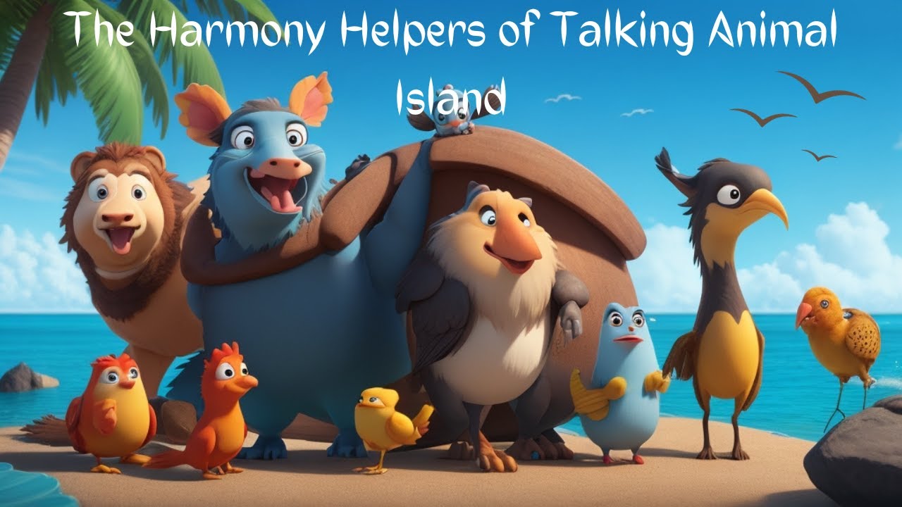 Sleep story for grown ups-"The Harmony Helpers of Talking Animal Island" - YouTube