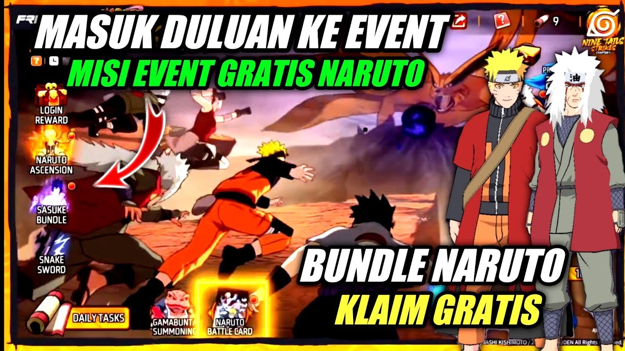 BOCORAN EVENT FF TERBARU 2025 | EVENT GRATISAN NARUTO X FF | EVENT ...