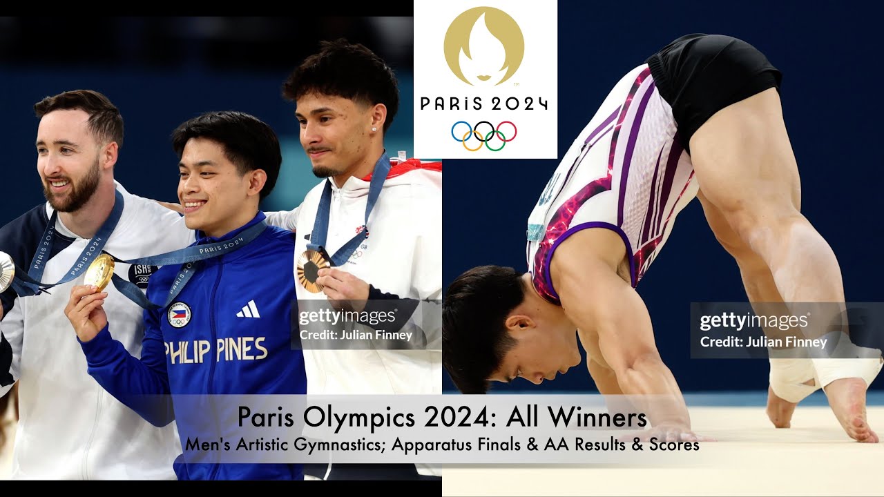 Paris Olympics 2024 | Men's Artistic Gymnastics ALL WINNERS | Apparatus ...
