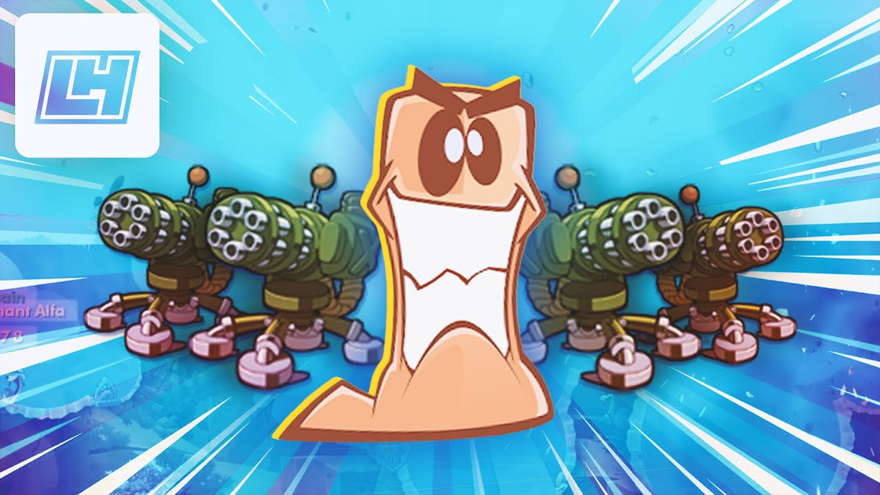 The Turret Master - Worms WMD - YouTube