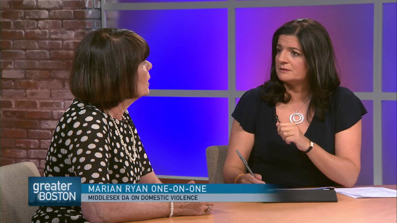 Greater Boston Video: Middlesex DA Marian Ryan Talks Domestic Violence ...