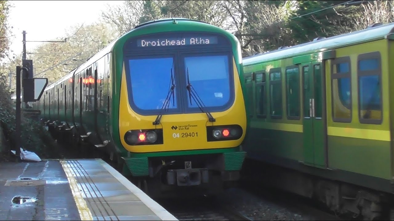Irish Rail 29000 Class Commuter Train - Raheny Station, Dublin - YouTube