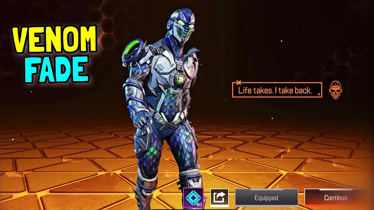 Venom Fade Gameplay 🐍 Apex Legends Mobile - YouTube