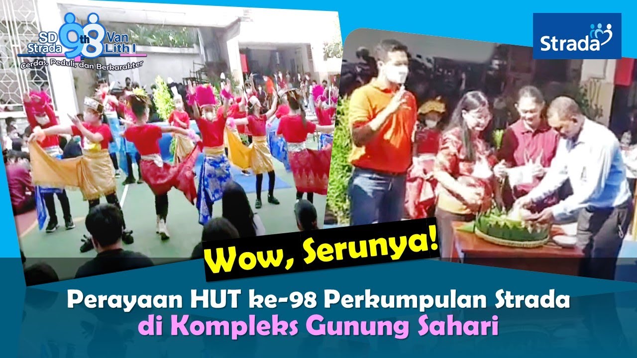 Peringatan HUT ke-98 Perkumpulan Strada Bersama Kompleks Gunung Sahari ...