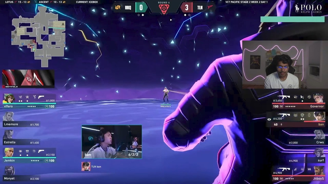 TLN Ban New ISO Buffs Highlights | VCT Valorant Stage 2 Pacific - YouTube