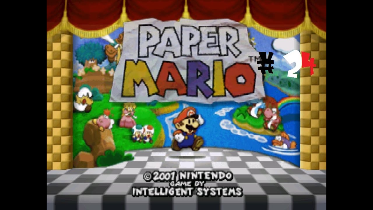Paper Mario Episode 24 - Crystal Palace is a Fun Palace - YouTube