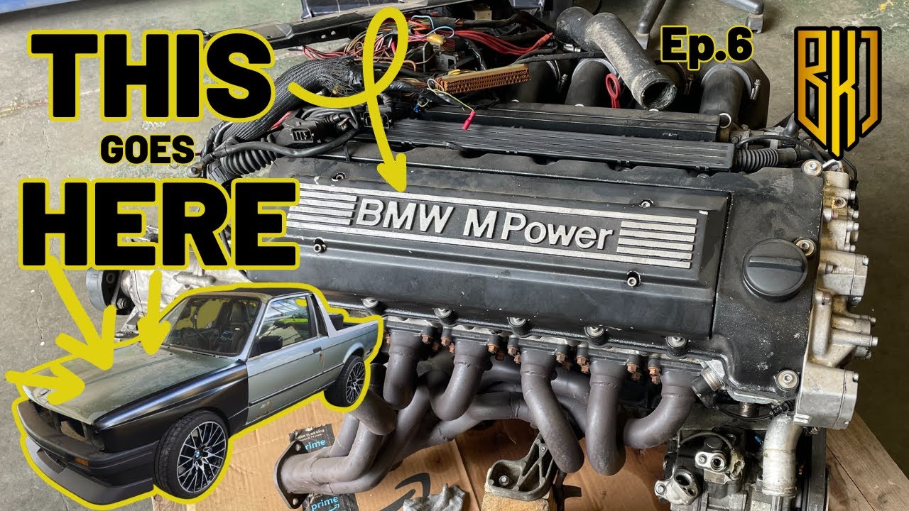 E30 Ute Build Ep.6 Engine Reveal!! S50!! - YouTube