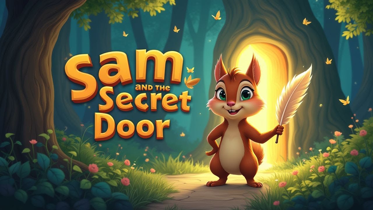 Sam and The Secret Door | The Secret Door Story | Squirrel's Adventure ...