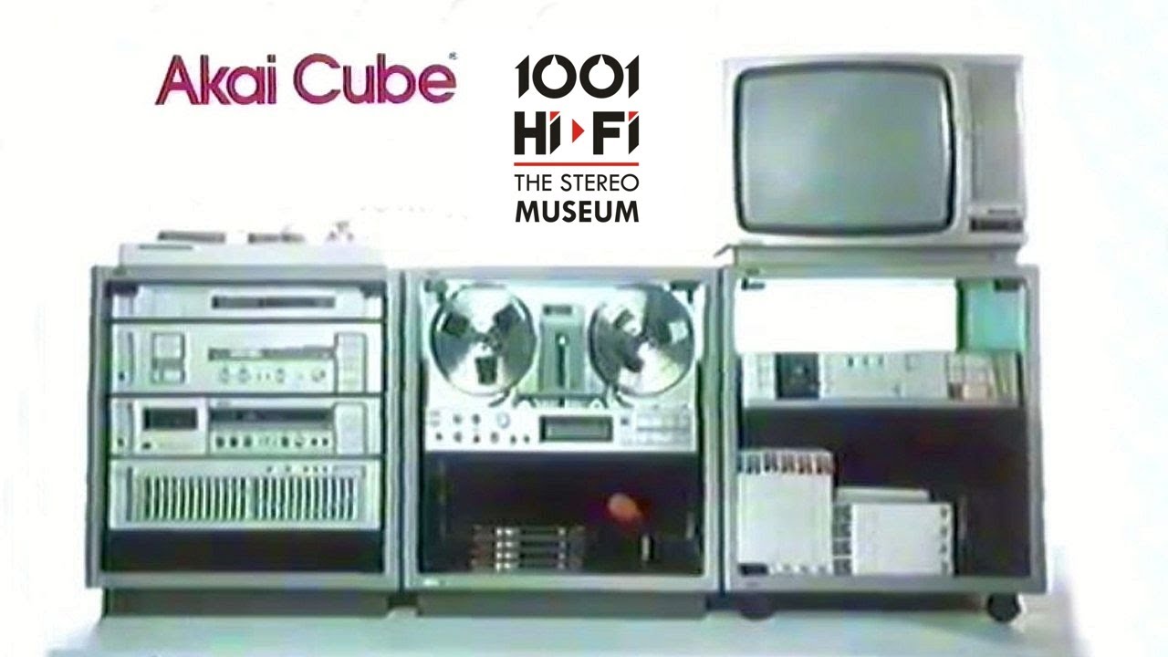AKAI Cube TV Commercial (Netherland) #1001hifi #vintageaudio #akai ...