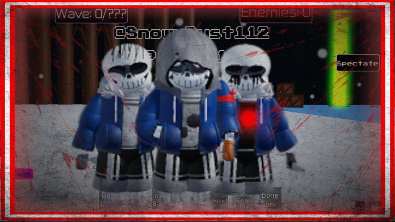 Tier 1 Characters showcase / Undertale Dusted Funni Ops - YouTube