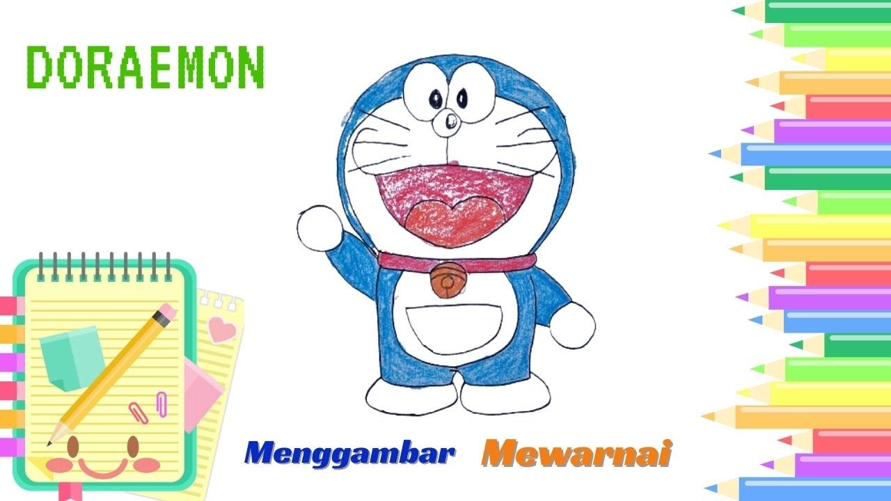Doraemon Bahasa Indonesia Terbaru | Cara Menggambar, Melukis dan ...