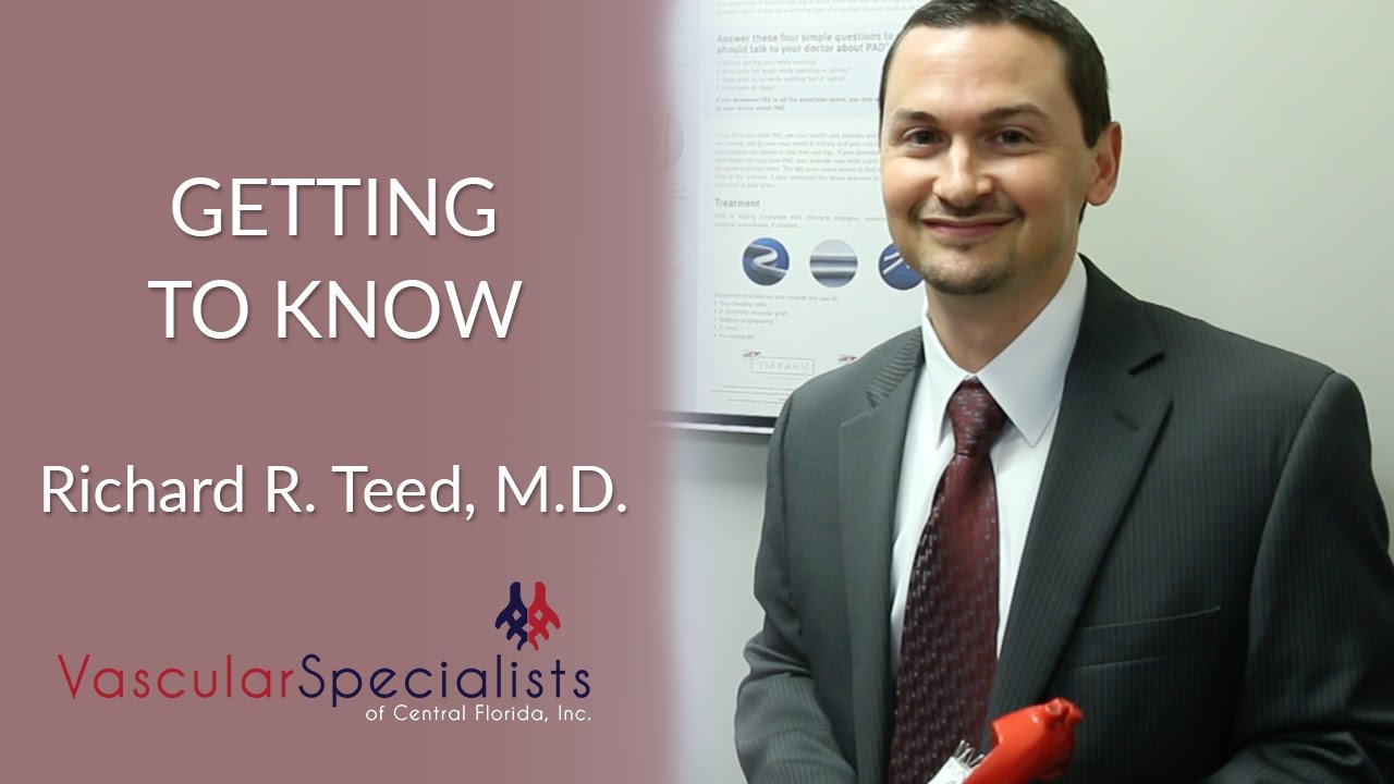Getting to Know Richard R. Teed, M.D. - YouTube