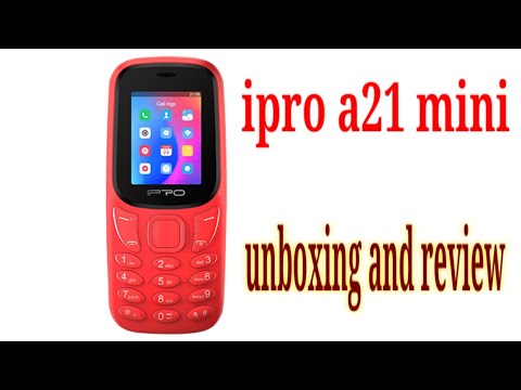 Ipro A21 Mini - Unboxing And Review - YouTube