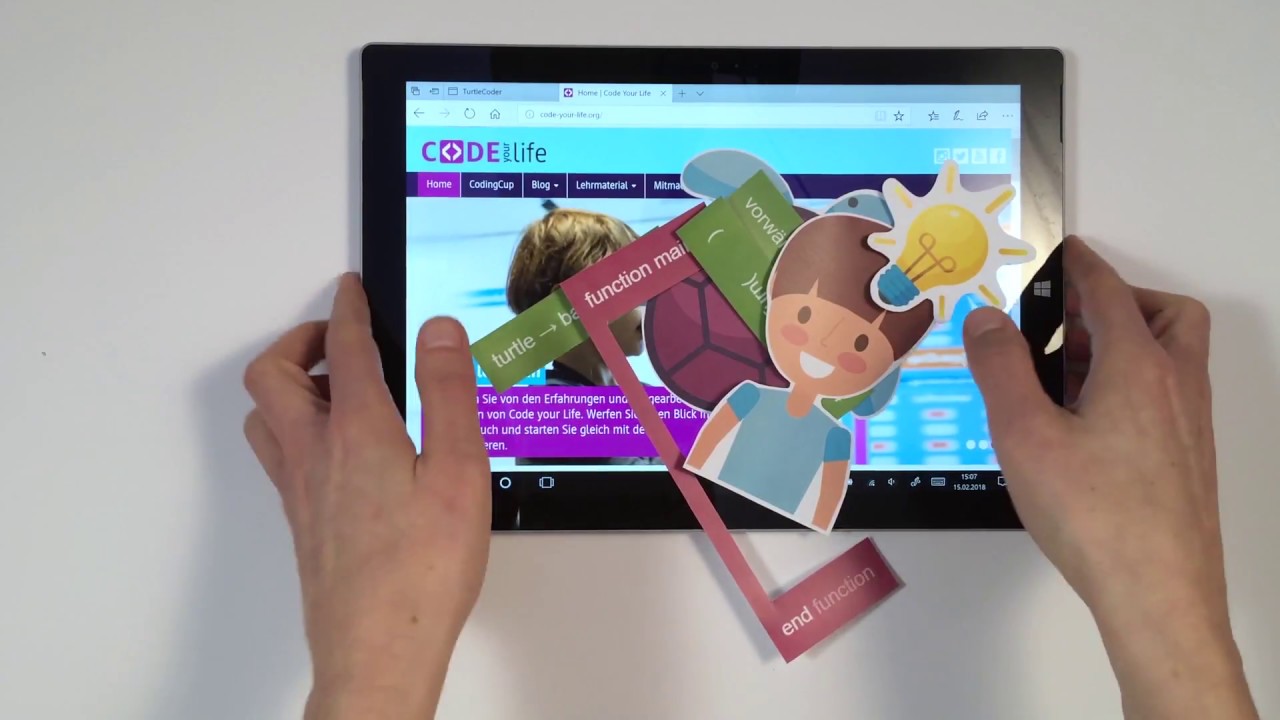 Code your Life Akademie - Turtle - Blumen - YouTube