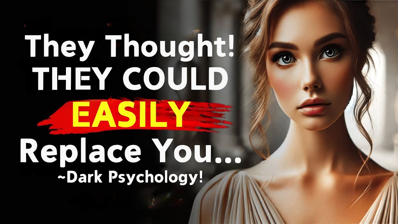 They Thought You Were Replaceable Until This Happened... ~Stoic Wisdom - YouTube