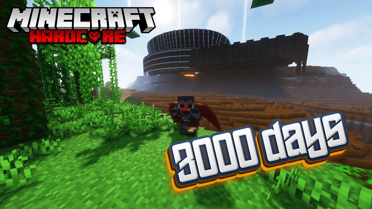3000 Days in HARDCORE Minecraft WORLD TOUR! - YouTube