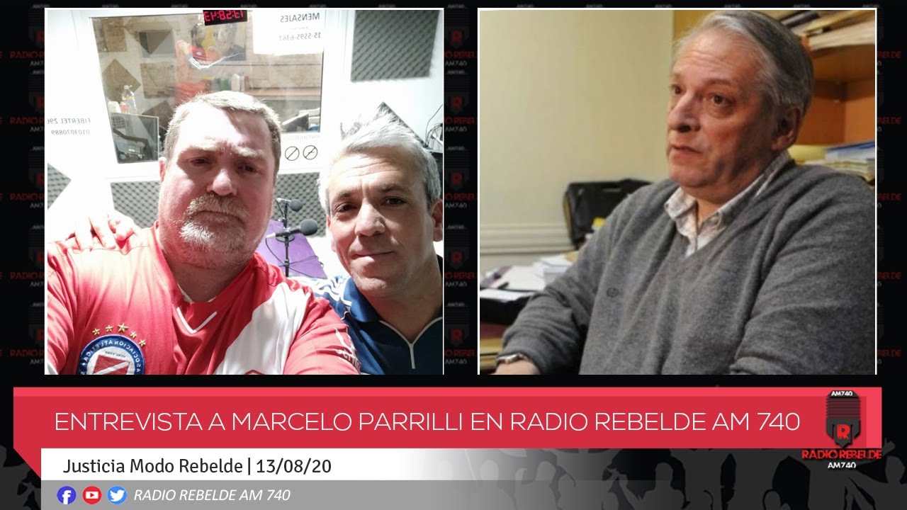 Entrevista a Marcelo Parrilli en Radio Rebelde AM 740 - YouTube