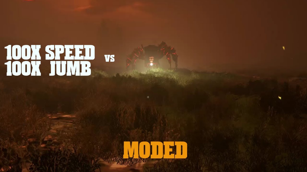 100X Speed & 100X Jumb CHEAT AGAINST POWERED CHARLE | CHOO CHOO CHARLES ...