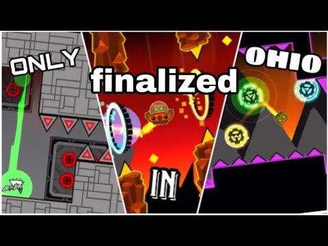 Geometry Dash || ONLY IN OHIO (all coins) by me (finalized) - YouTube