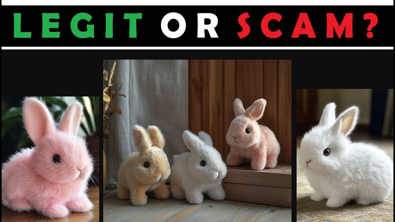 Bunby Bunny Reviews My Realistic Bunny Toy Legit or a Scam? - YouTube