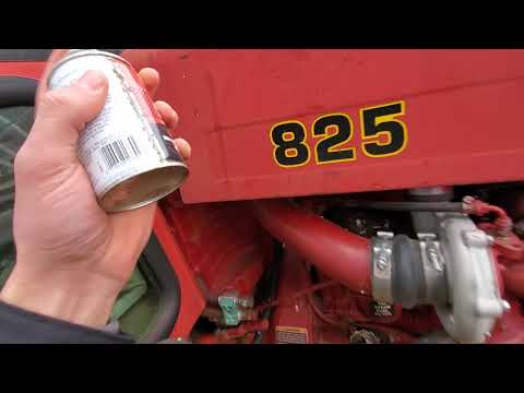 MTZ Belarus 825 cold start 24° F