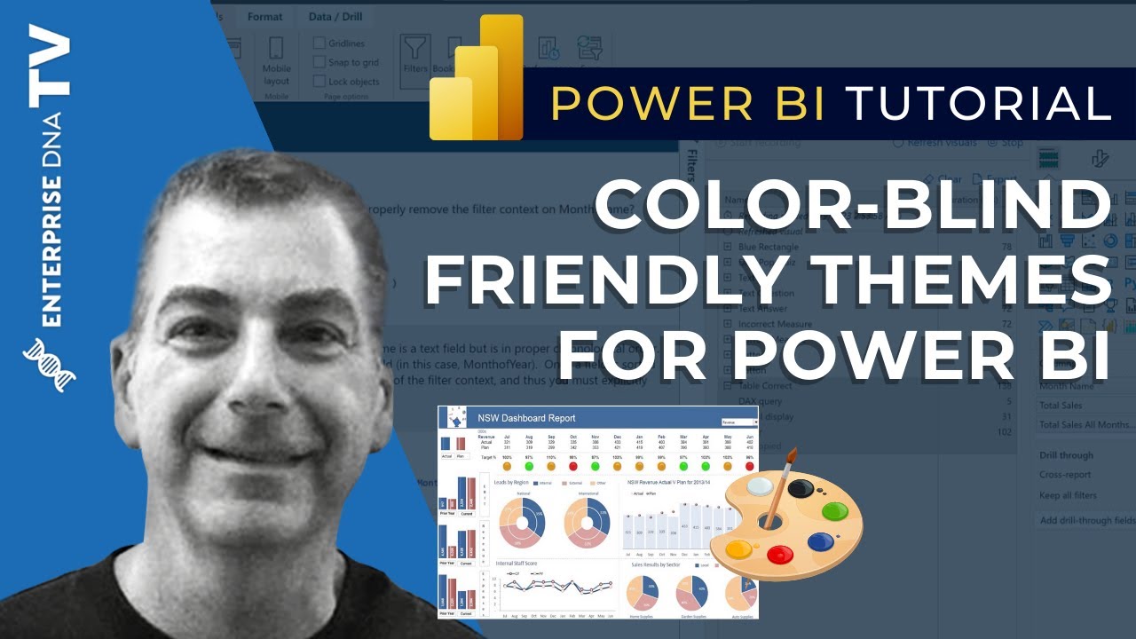 How To Test And Develop Color-blind Friendly Themes For Your Power BI ...