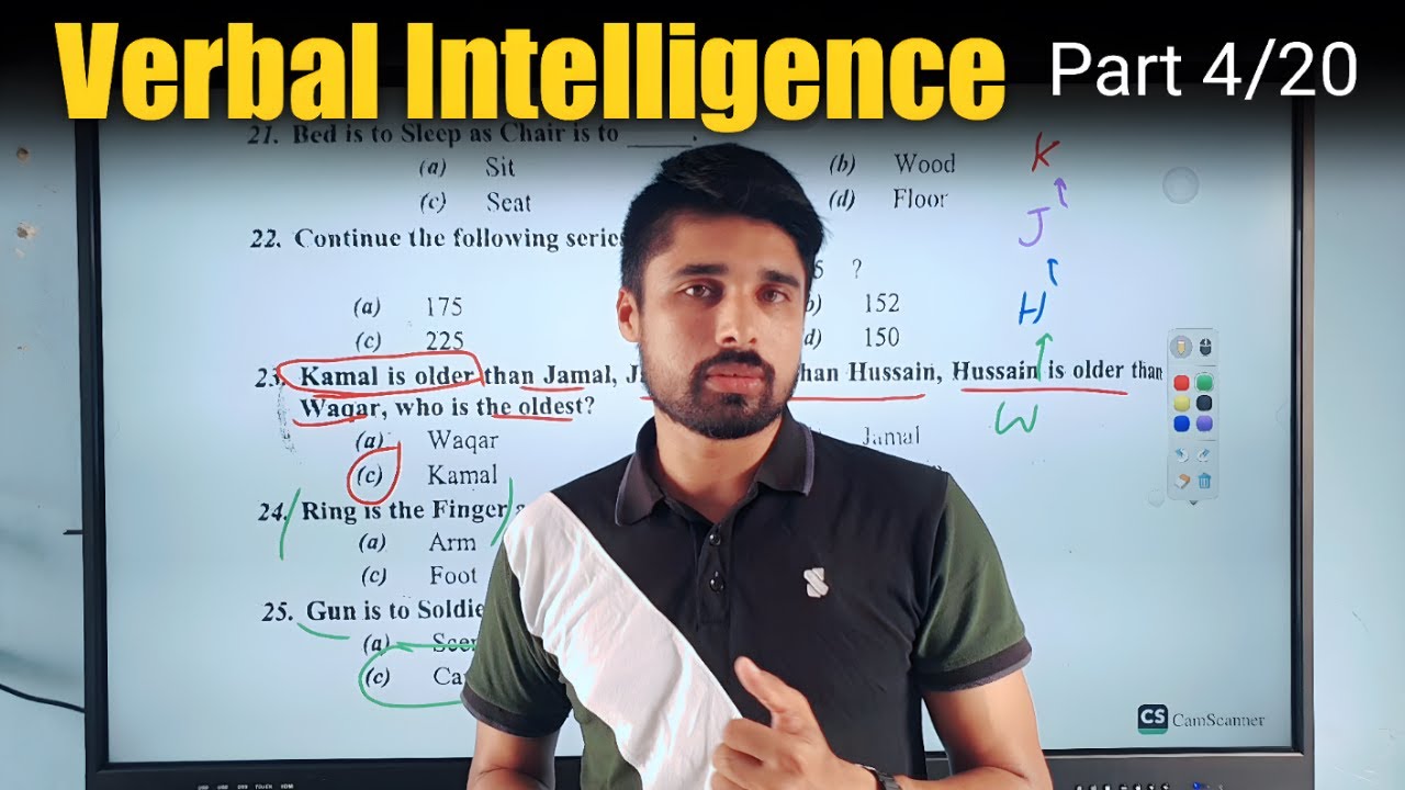 How to Solve Verbal Reasoning Questions | Verbal Intelligence Test ...