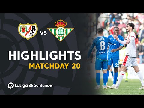 Resumen de Rayo Vallecano vs Real Betis (1-1)