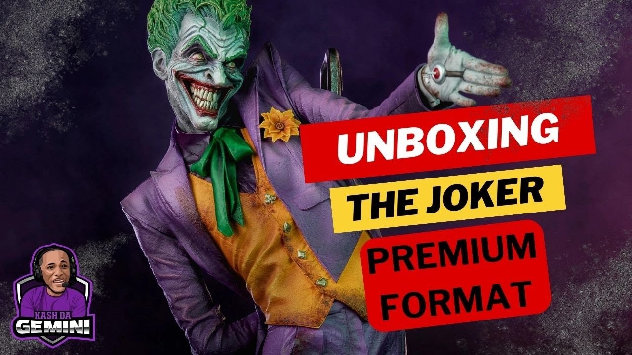 The Joker Premium Format LIVE UNBOXING!!! - YouTube