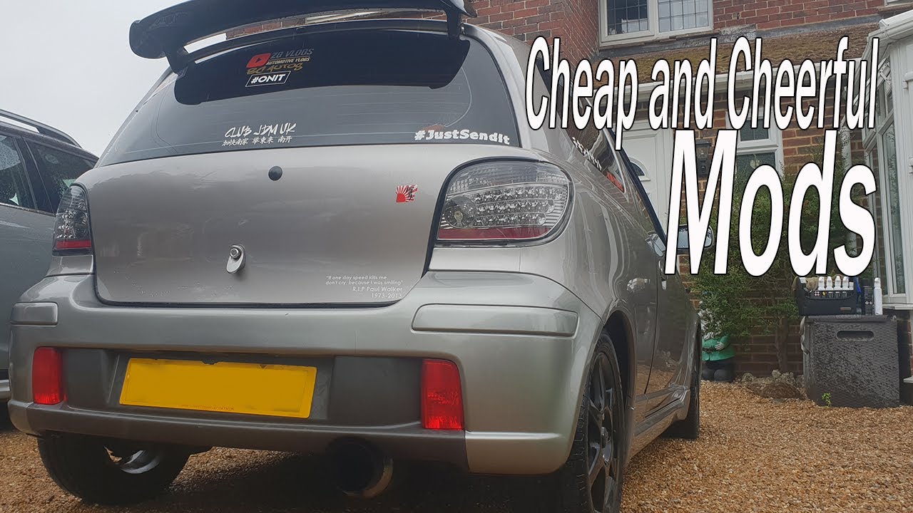 Budget JDM Amazon Car Mods **RICER MODS** - YouTube