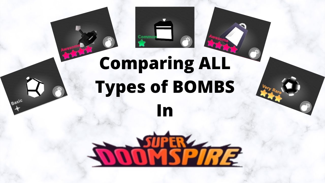 Comparing Bombs In Super Doomspire - YouTube
