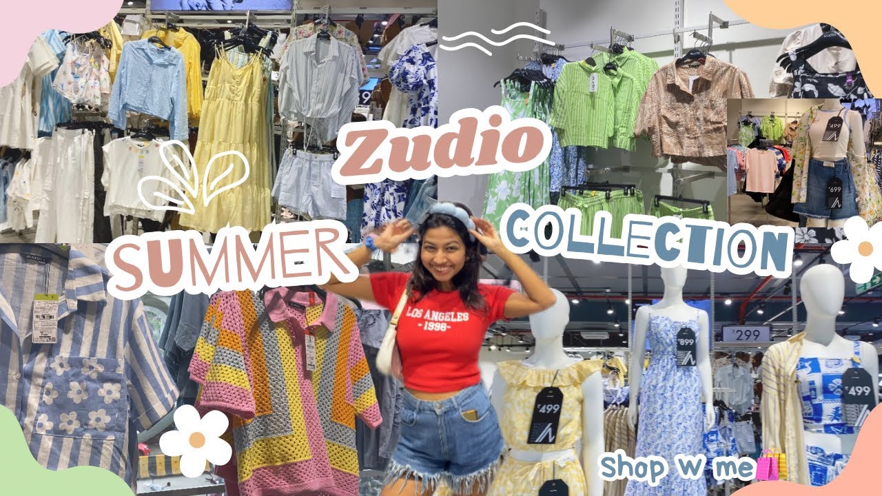 ZUDIO shop with me SUMMER COLLECTION 🌼🎀cute & pinteresty tops, dresses ...